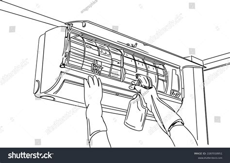 Expert Care Vector Illustration Man Servicing Stock Vector Royalty