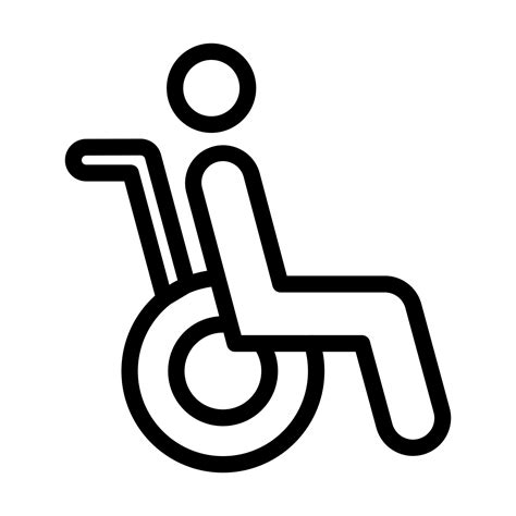 Disabled Person Icon Design 10755317 Vector Art At Vecteezy