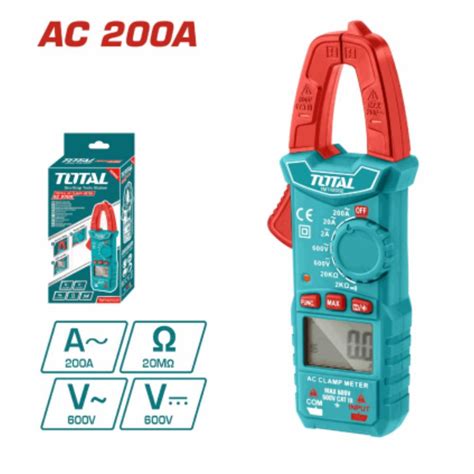 Pinza Voltiamperimetrica 600v Digital Total Img 1