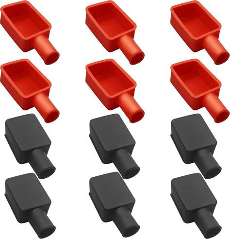 12pcs Battery Terminal Cover Battery Terminal Protectorcar Insulating