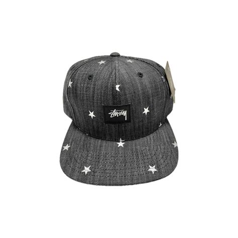 Stussy Big Stars Cap Black 131331blk