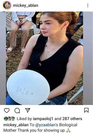 Mickey Ablan Pinasalamatan Ang Biological Mom Ni Yzabel Ablan Sa Viral
