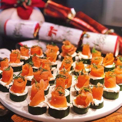 Cucumber Bites With Smoked Salmon Tinypockets