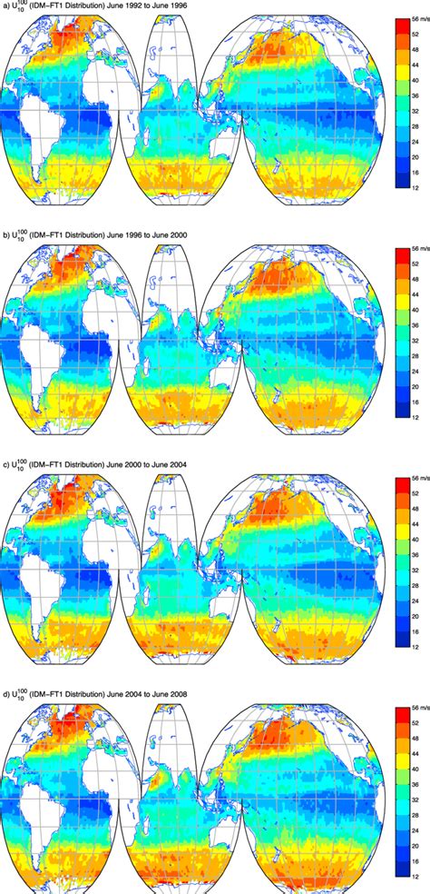 The 100 Year Return Period Wind Speed U 10 100 Determined Using The