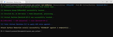 github dcodev1702 azure asr rules a no frills script that will
