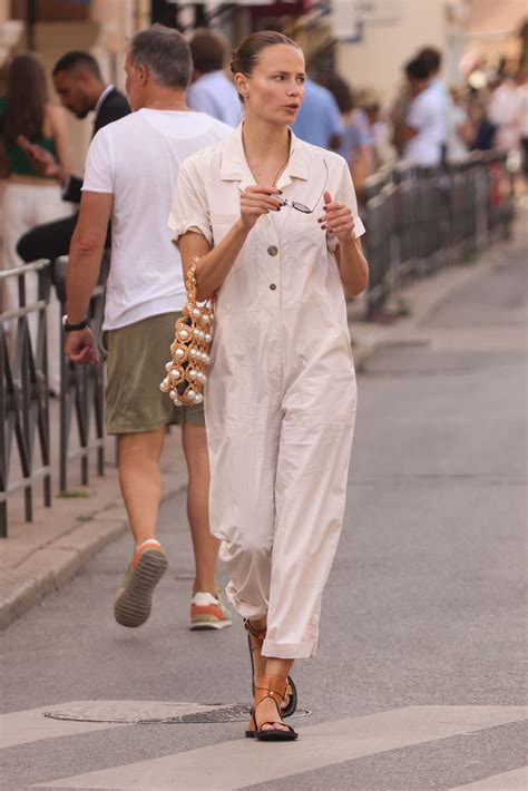 Natasha Poly Shopping At Miu Miu Store In Saint Tropez 06 28 2024