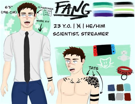 Fang Ref Sheet By Fangdraw On Deviantart