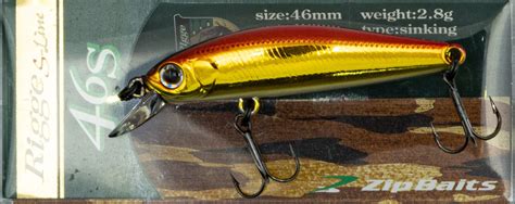 Воблер Минноу (Minnow) ZipBaits Rigge 46S, 2.8 г-0.7 м купить по ...
