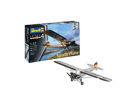 Revell Rv03835 Sports Plane Kit 132 Modellino