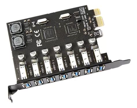 Placa Adaptadora De Expansão De 7 Portas Pci Express Para Frete Grátis