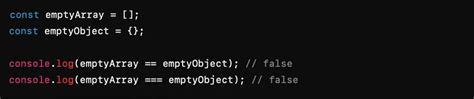Understanding Javascript Equality A Deep Dive Into Array And Object