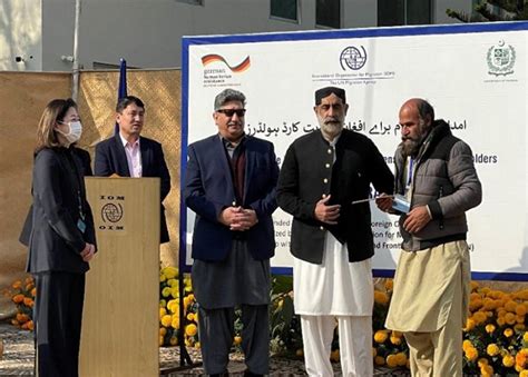 Iom And The Government Of Pakistan Celebrate The Provision Of Iom