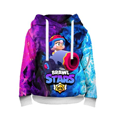Bonnie Brawl Stars 후디 스웨트셔츠 브롤 스타즈