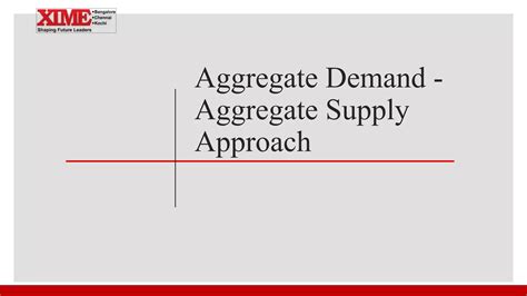Keynesian Aggregate Demand And Aggregate Supply Income Analysis Pptx