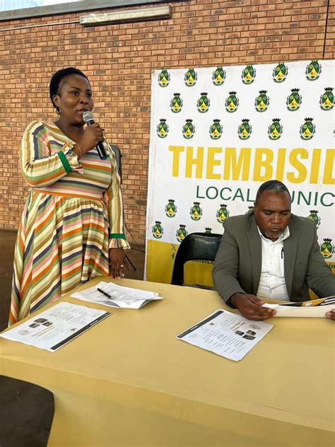 Mec Moeketsi Presents Feedback On Resolutions Reached In The Womens