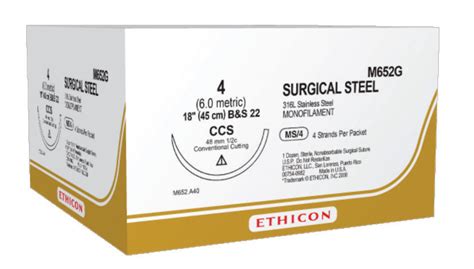 Non Absorbable Surgical Stainless Steel Sutures F6717g