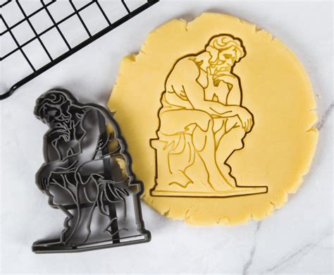 Greek Thinker Cookie Cutter Biodegradable Pla Philosophy T Etsy