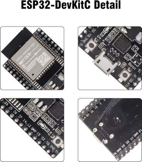 Esp32 Devkitc Esp32 Scheda Di Sviluppo Xtvtx 3 Pièces Esp Wroom 32d Eur 3972 Picclick It