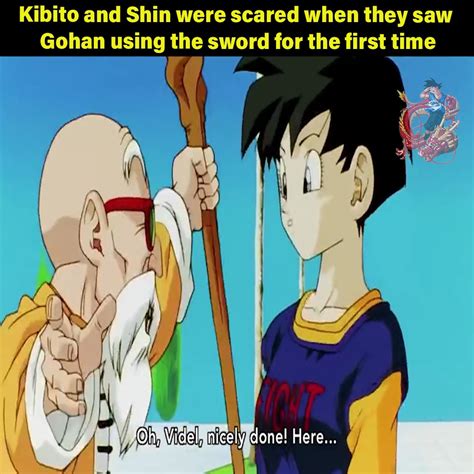 Kibito And Shin Were Scared When They Saw Gohan Using The Sword For The First Time Kibito And
