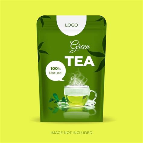Premium Vector Tea Package Design Template