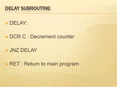 Traffic Light Control System Using 8085 Microprocessor Pptx