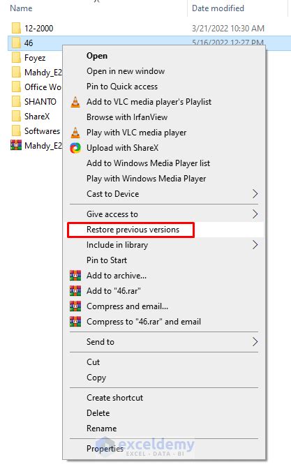How To Recover Permanently Deleted Excel Files Online 3 Steps Exceldemy