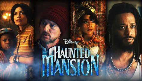 Haunted Mansion 2023 Movie Trailer 2 Disneys Comedy About Spiritual
