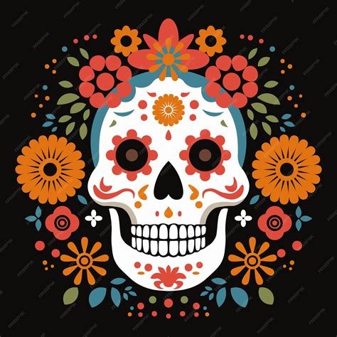 Premium Vector Day Of The Dead Background