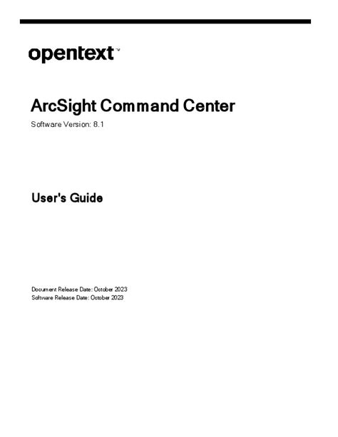 Documentation Arcsight