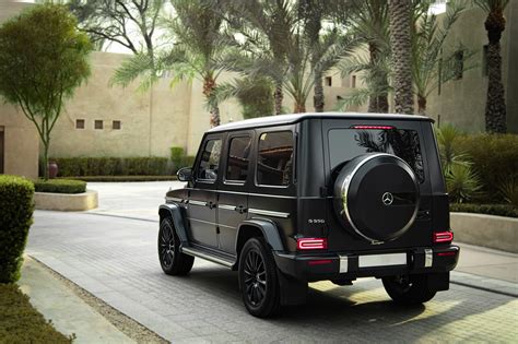 Rent Mercedes G Class 550 Black Matte In Dubai Suv Octane Car