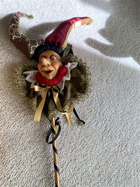 Katherines Collection At Silver Lake Jester And Mouse W Decorative Moon Mask Beck Auctions