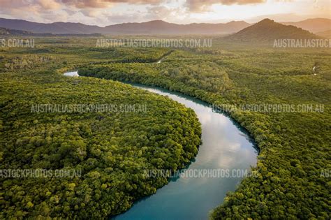 Map Of Queensland Showing Daintree Rainforest