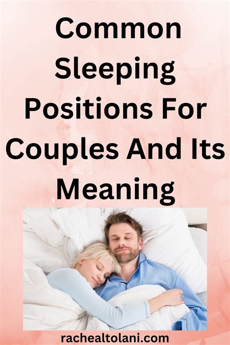 What Are The Best Couple Sleeping Position