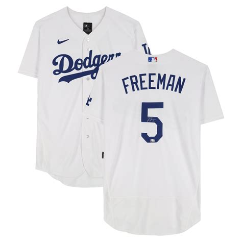 Freddie Freeman Los Angeles Dodgers Autographed Fanatics Authentic
