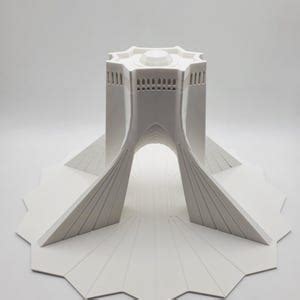 Azadi Tower Model Tehran Monument Replica Persian Architecture