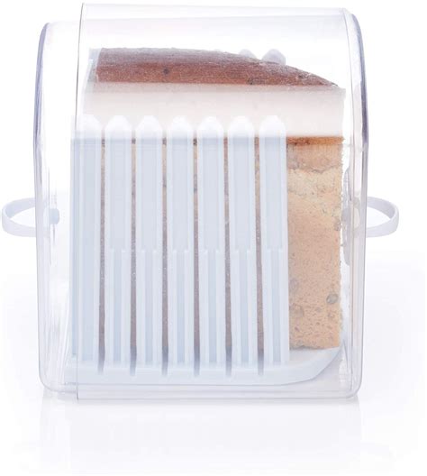 Kitchencraft Stay Fresh Expanding Bread Keeper Bread Bin With Bread Slicer Guide In T Box