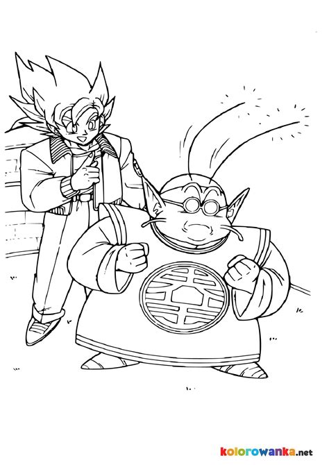 Dragon Ball Malowanki Kolorowanki Do Druku