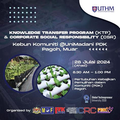 Faculty Of Engineering Technology Ftk Uthm On Linkedin Gerankomuniti Uthmprihatin