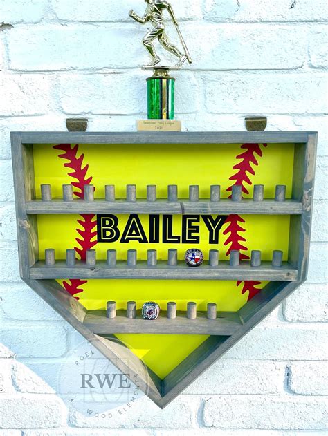Softball Ring Holder Softball Ring Display Ring Holder Ring