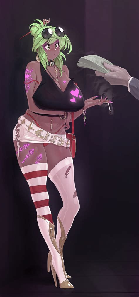 Rule 34 1girls Big Breasts Breasts Busty Cash Cigarette Corrupted