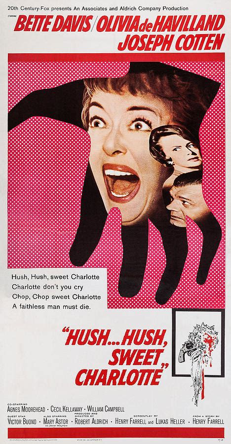 Hush Hush Sweet Charlotte 1964 Southern Gothic Thriller