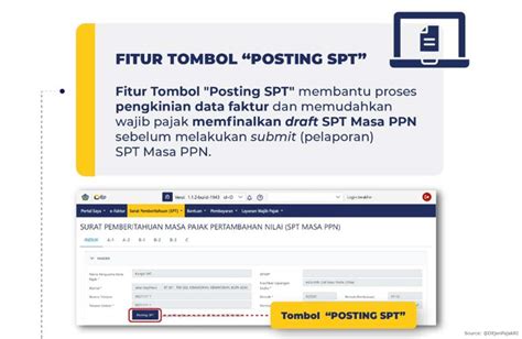 Djp Perkenalkan Fitur Tombol ‘posting Spt Untuk Konsep Spt Masa Ppn Di