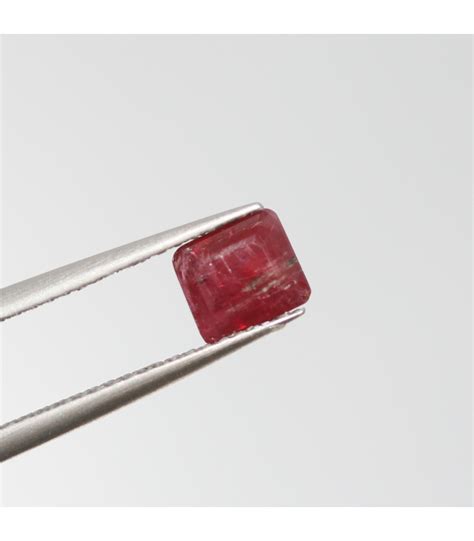 Rubi Rectangular Facetado 58x51mm 09ct Ref815mg
