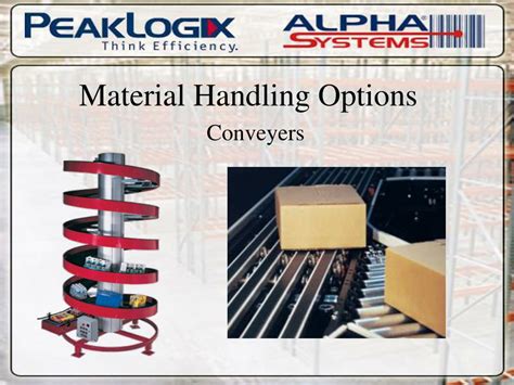 Ppt Material Handling Efficiency Powerpoint Presentation Free