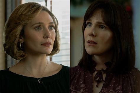Elizabeth Olsen Tapped Out Of Love And Death Ax Scene Against Lily Rabe