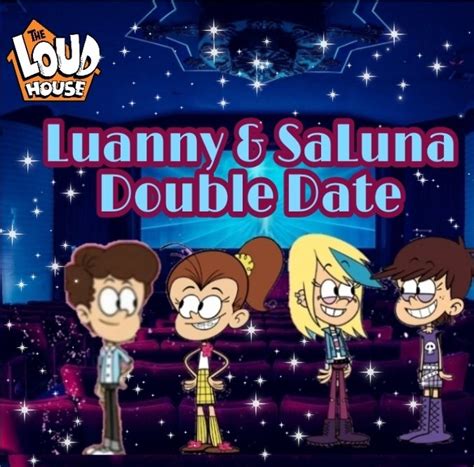 Luanny And Saluna Double Date Poster Image 💛💙💜💙 Fandom
