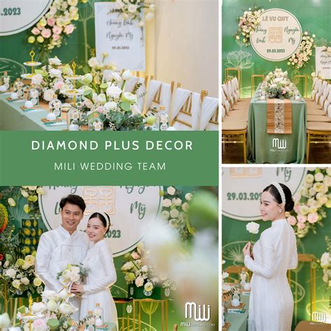Decor Ruby Gold Basic Mili Wedding