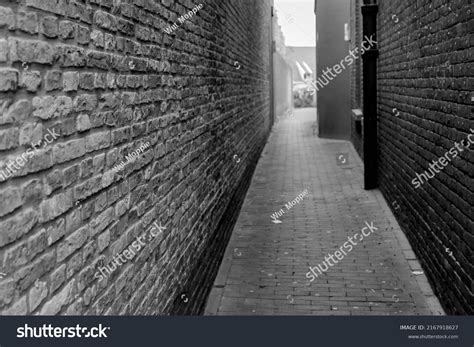 Narrow Alleyway At Night