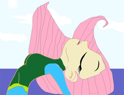 Fluttershy Hair Flip By Skymation On Deviantart