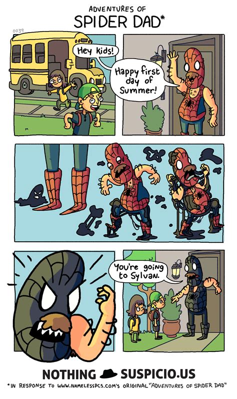 The Adventures Of Spider Dad R Marvel